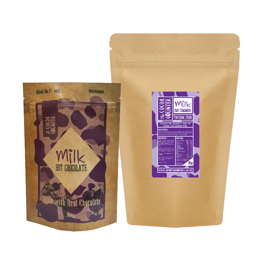 Hot Chocolate Flakes - Parisian Style (Retail) – The Cocoa Counter