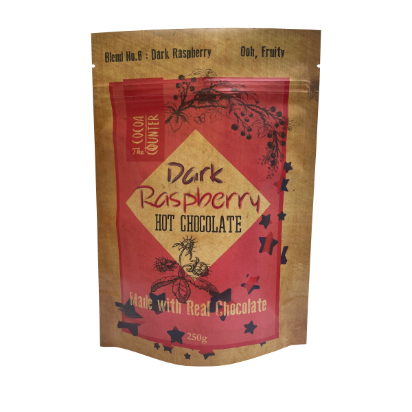 Dark Raspberry Hot Chocolate Flakes: 250g - 20kg – The Cocoa Counter