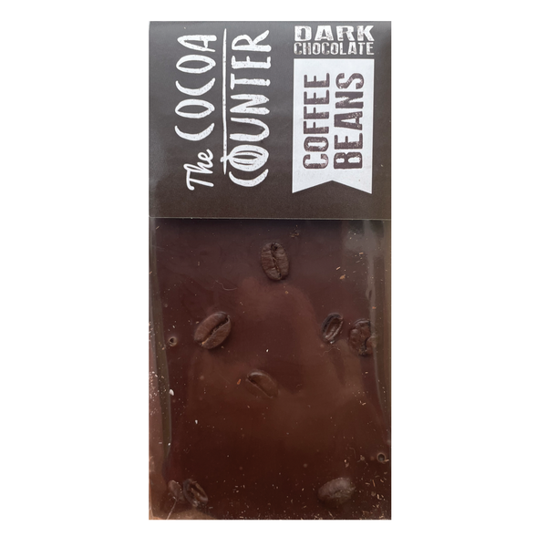 Dark Coffee Chocolate Bar – The Cocoa Counter