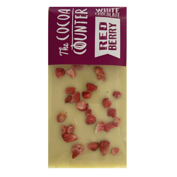 White Red Berry Chocolate Bar (10 Pack) – The Cocoa Counter